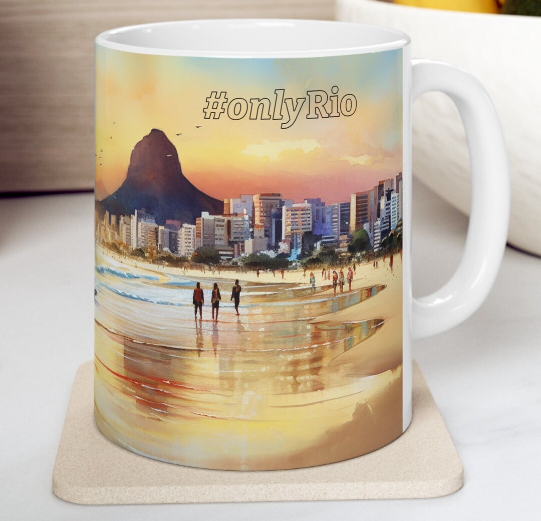 Rio De Janeiro - Brazil Caipirinha Sunsets Mug | Ceramic Coffee Mug for ...