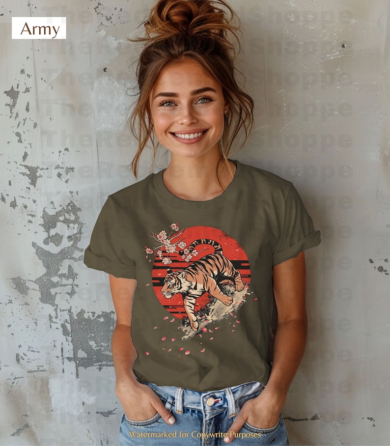 Graphic Tee Shirt | Tiger Graphic Tee | Trendy Shirt for Women ...