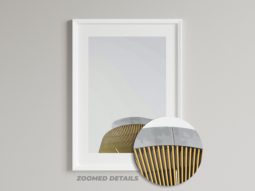 Liminal Architecture Art Print, Simple Architecture, Printable Wall Art ...
