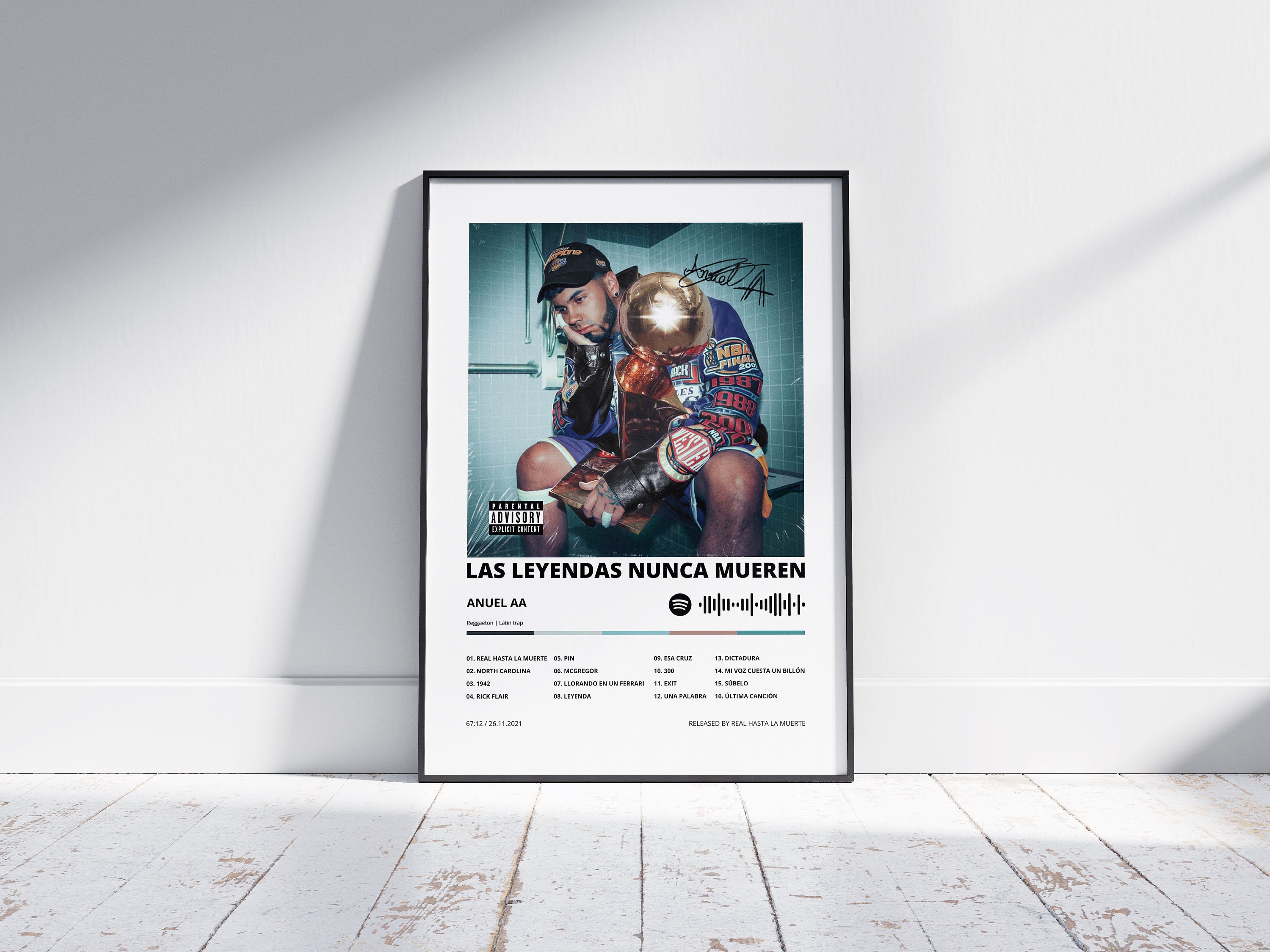 LLNM, Anuel AA, Digital Printable, Poster, Album Cover, Home Decoration - Etsy