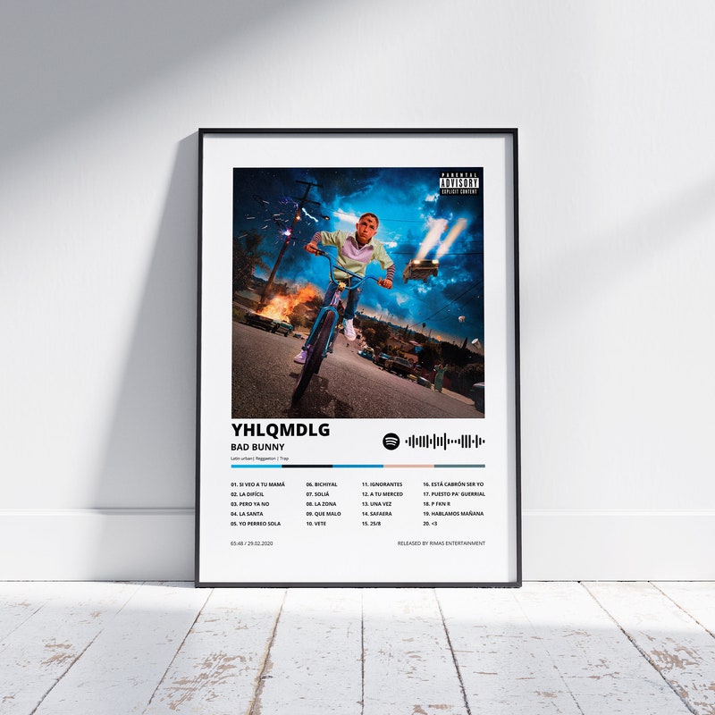 Bad Bunny Poster - Etsy