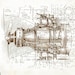 Vintage Airplane Engine Blueprint Art Print, Aviation Mechanics Drawing ...