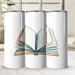 Open Book Illustration Print, Digital Download Wall Art, Home Office ...