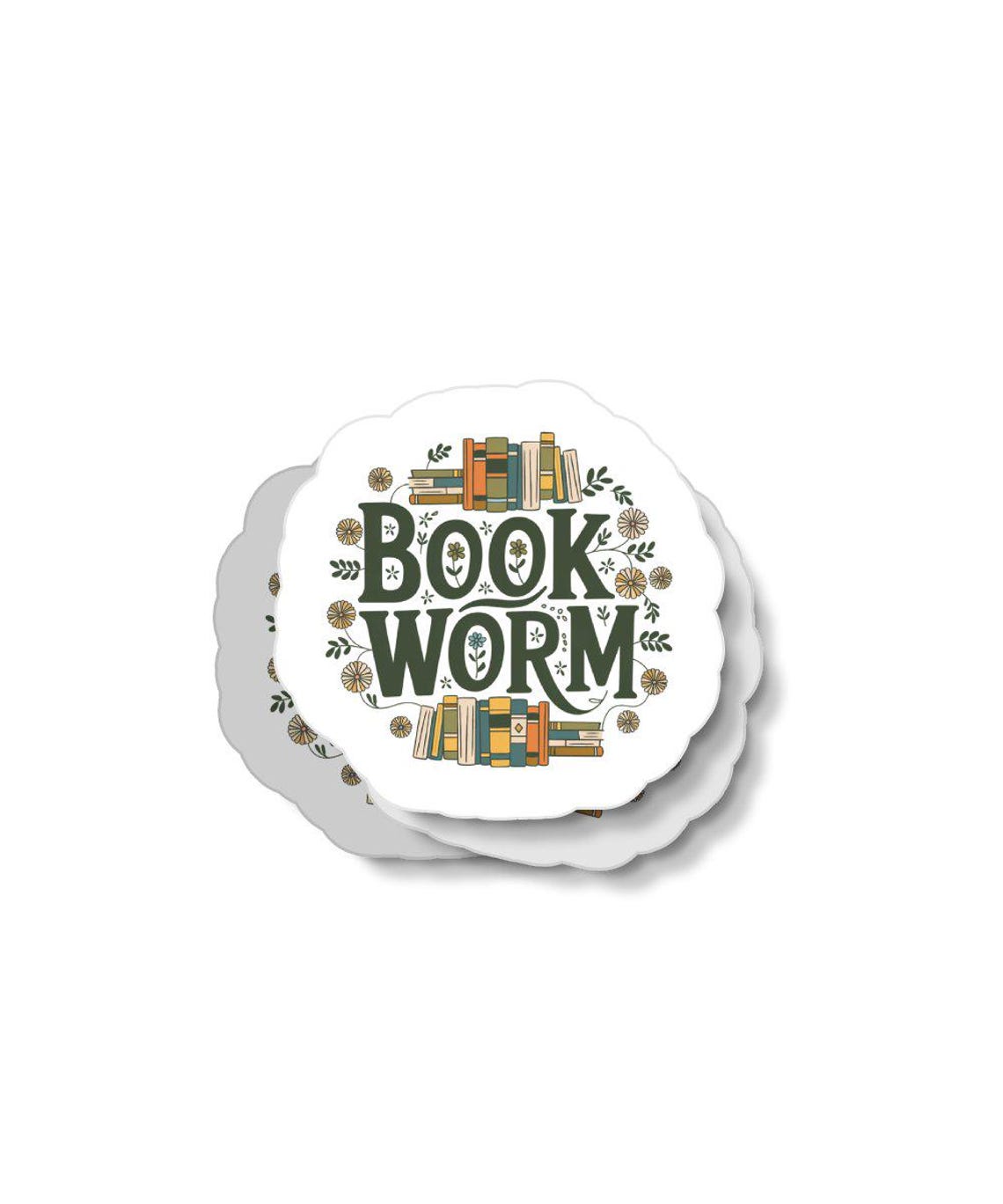 Bookworm Digital Print, Book Lover Art, Reading Quote Decor, Library ...