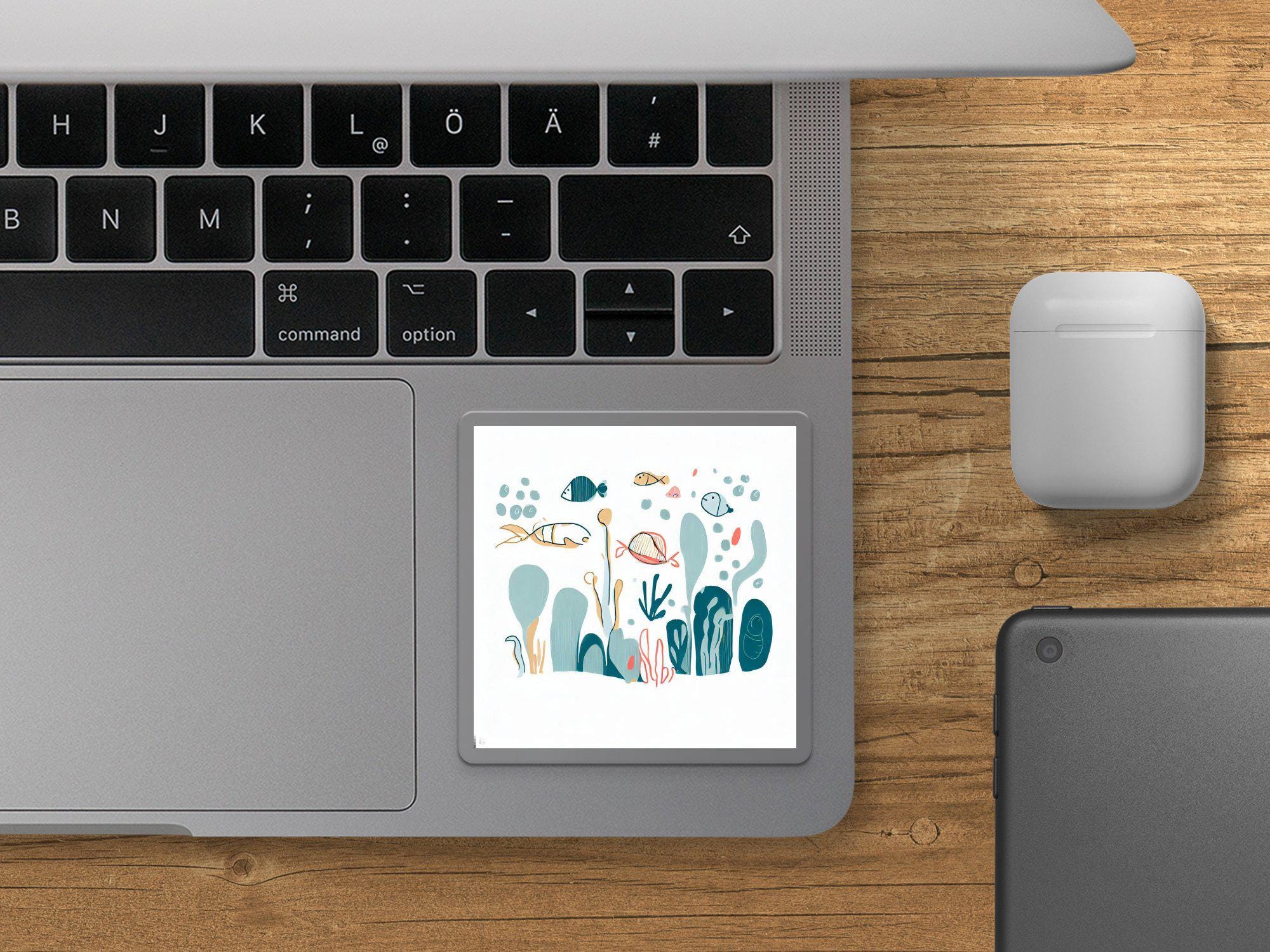 Underwater Scene Digital Print, Kids Room Wall Art, Ocean Nursery Decor ...
