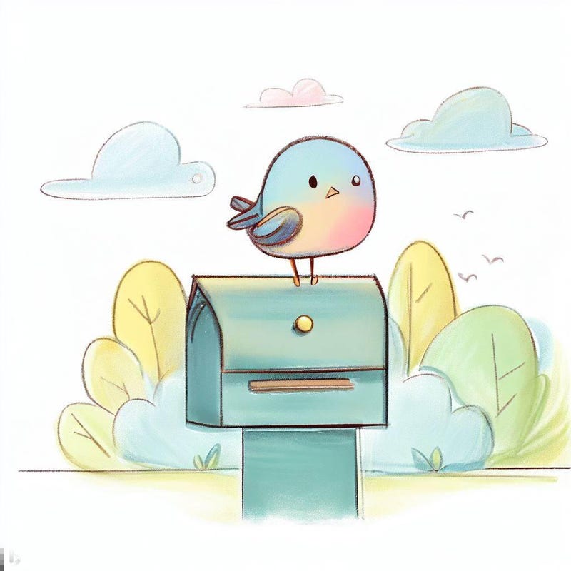 Bird Mailbox - Etsy