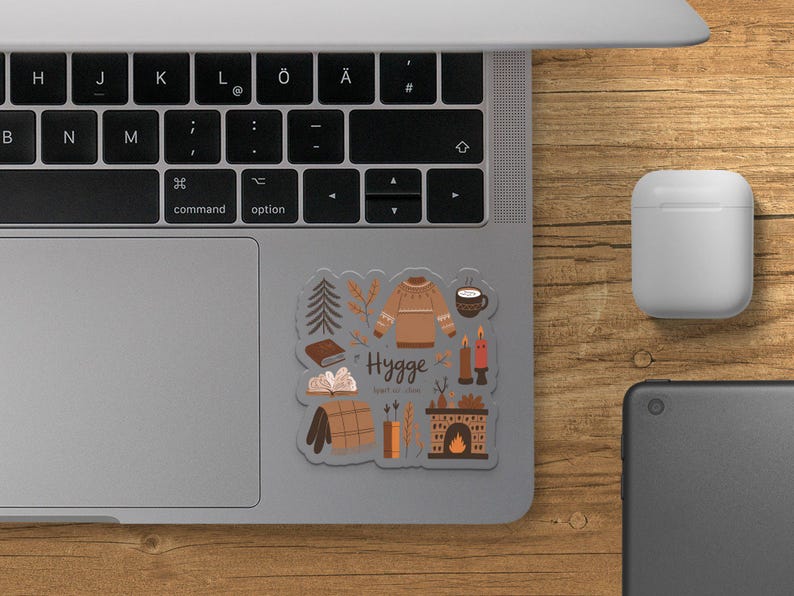 Cozy Hygge Clipart Collection, Digital Download, Autumn and Winter ...