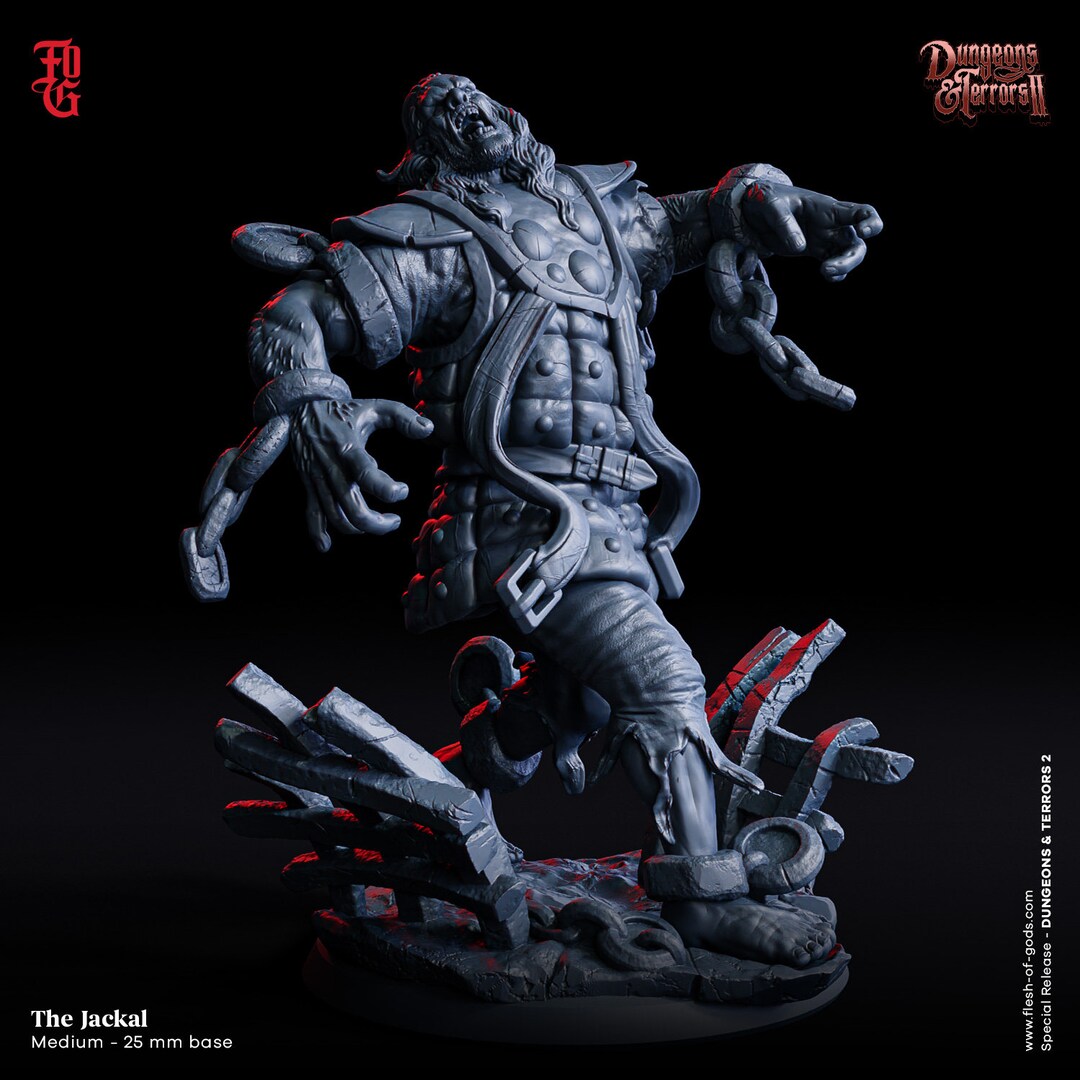 Ghost, the Jackal - Flesh of Gods | Dungeons and Terrors V 2 - D&D ...