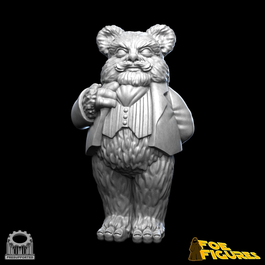 Teddy Noble - Foe Figures | Legion Compatible RPG - 3d Printed - Etsy