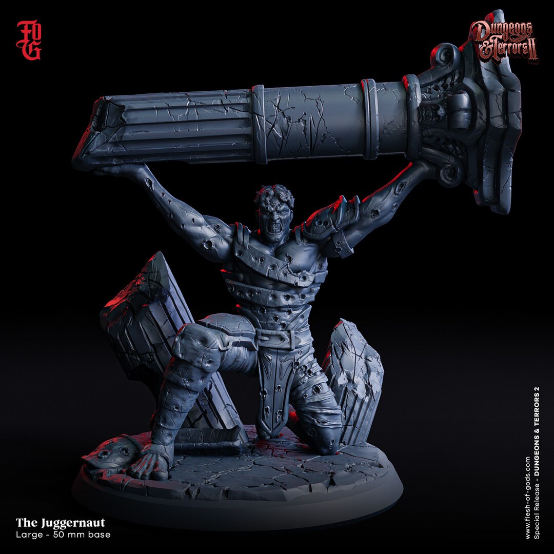 Ghost, the Juggernaut - Flesh of Gods | Dungeons and Terrors V 2 - D&D ...
