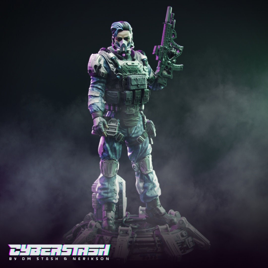 Cyberpunk Combat Medic - Romero "ratchet" De La Vega - Cyberstash ...