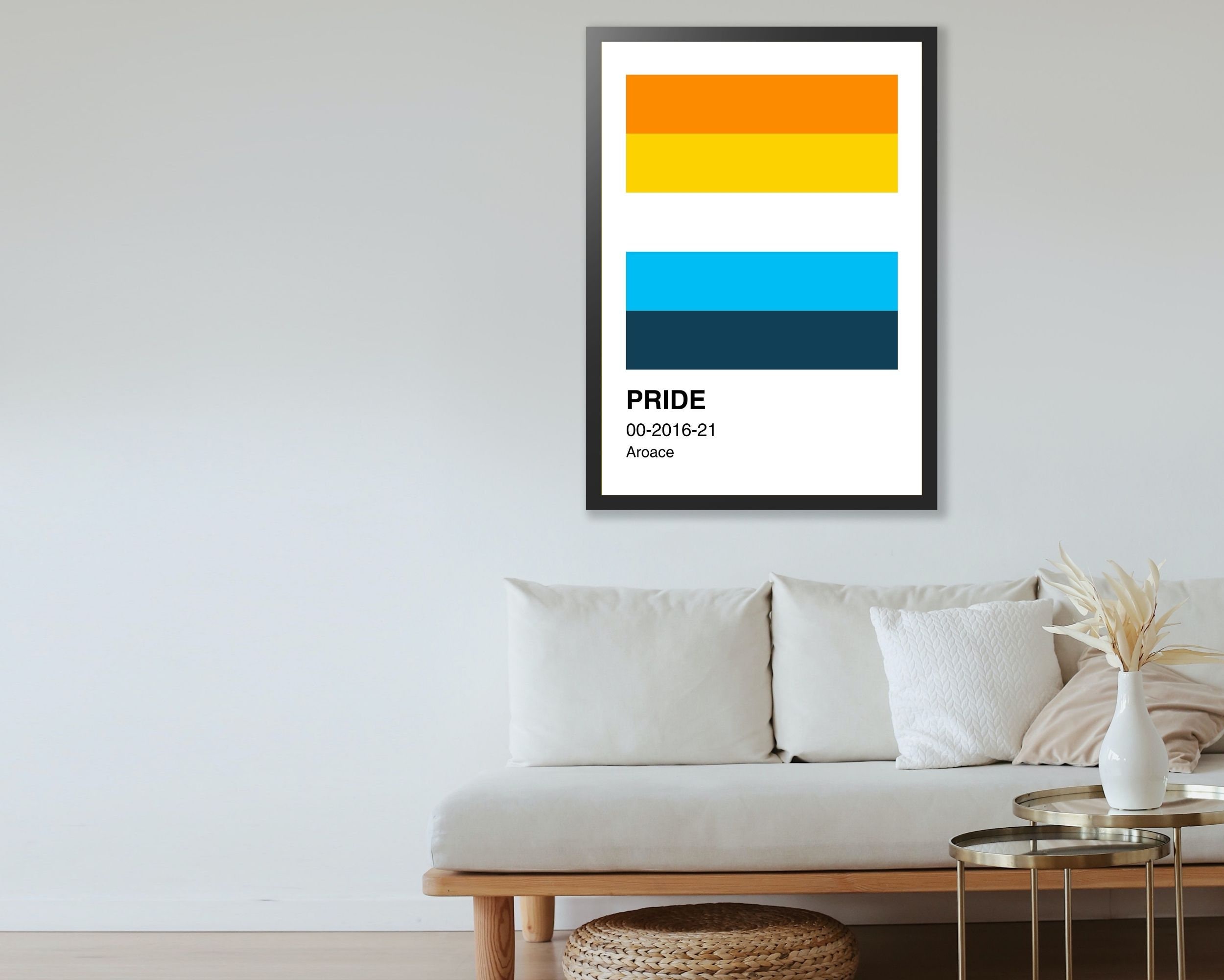 Pride Aroace Flag Digital Download, Wall Art Poster, LGBTQ Print, Pride ...