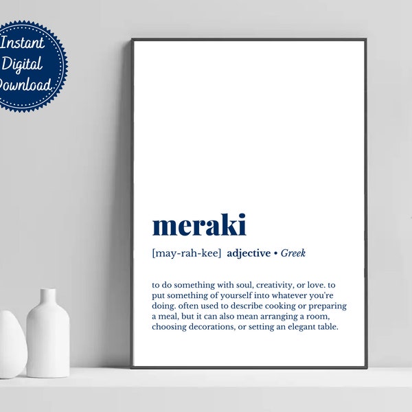 Meraki - Etsy