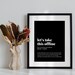Let's Take This Offline Definition Print Office Wall Art - Etsy
