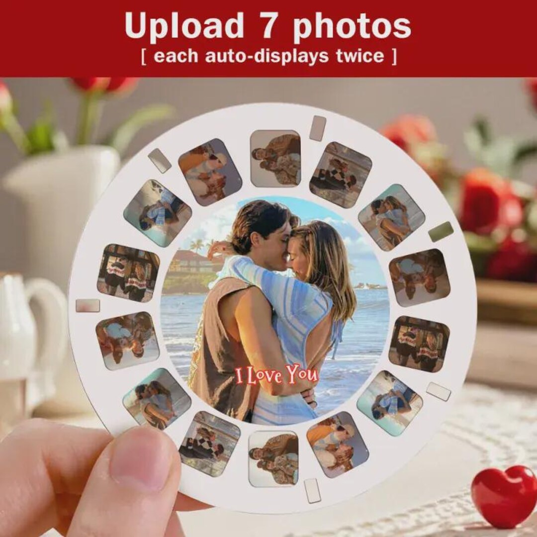 Custom Photo Viewfinder Reel Only – Personalized Slide Insert for Retro ...