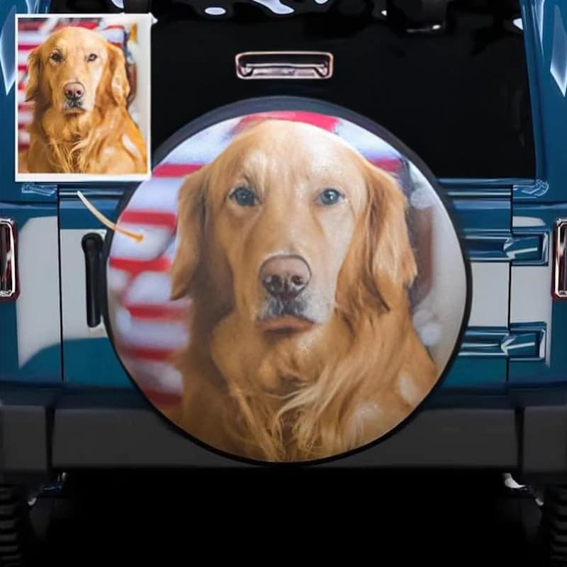 Leather Custom Tire Cover - Etsy