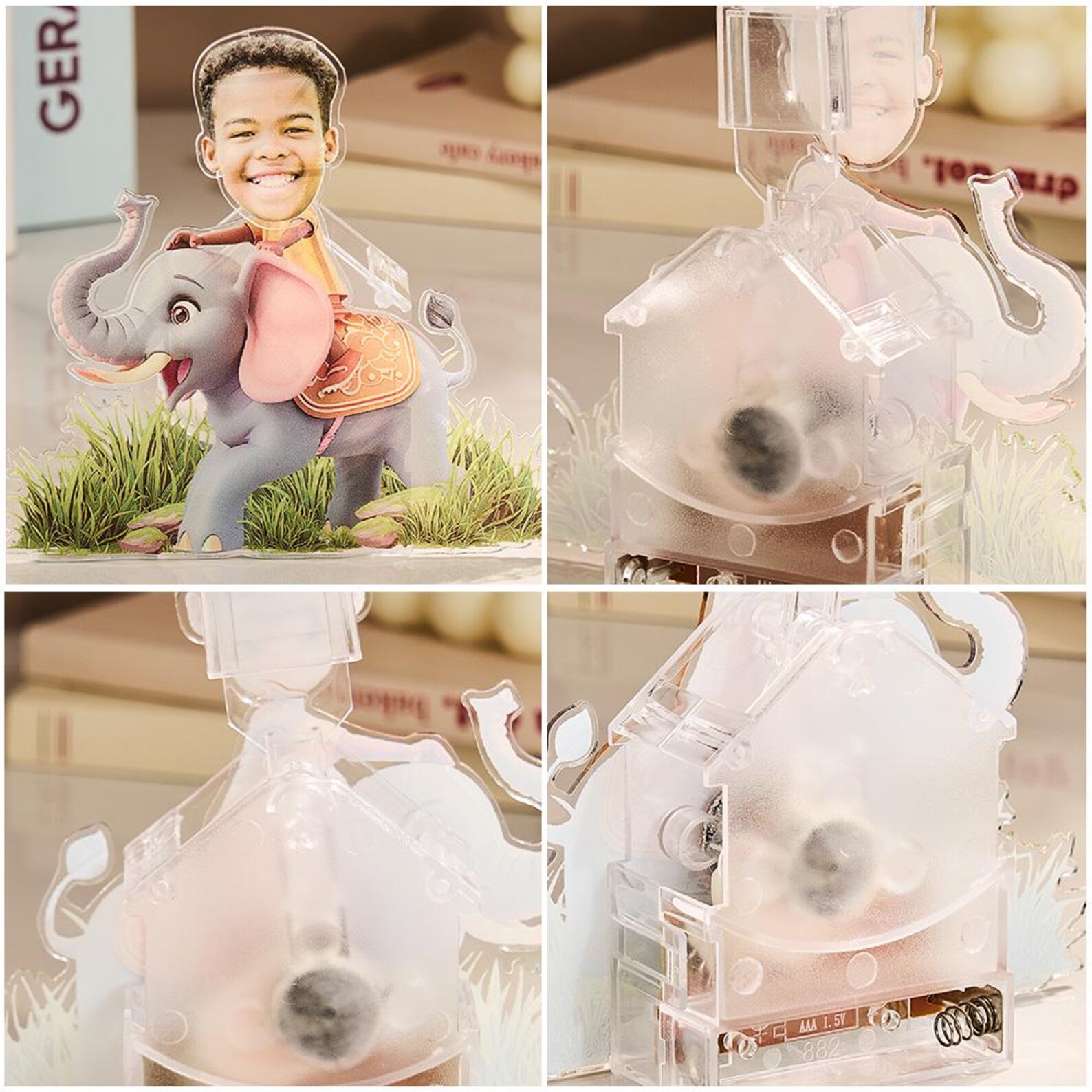Custom Kids Bobblehead Standee, Personalized Face Acrylic Wobble ...