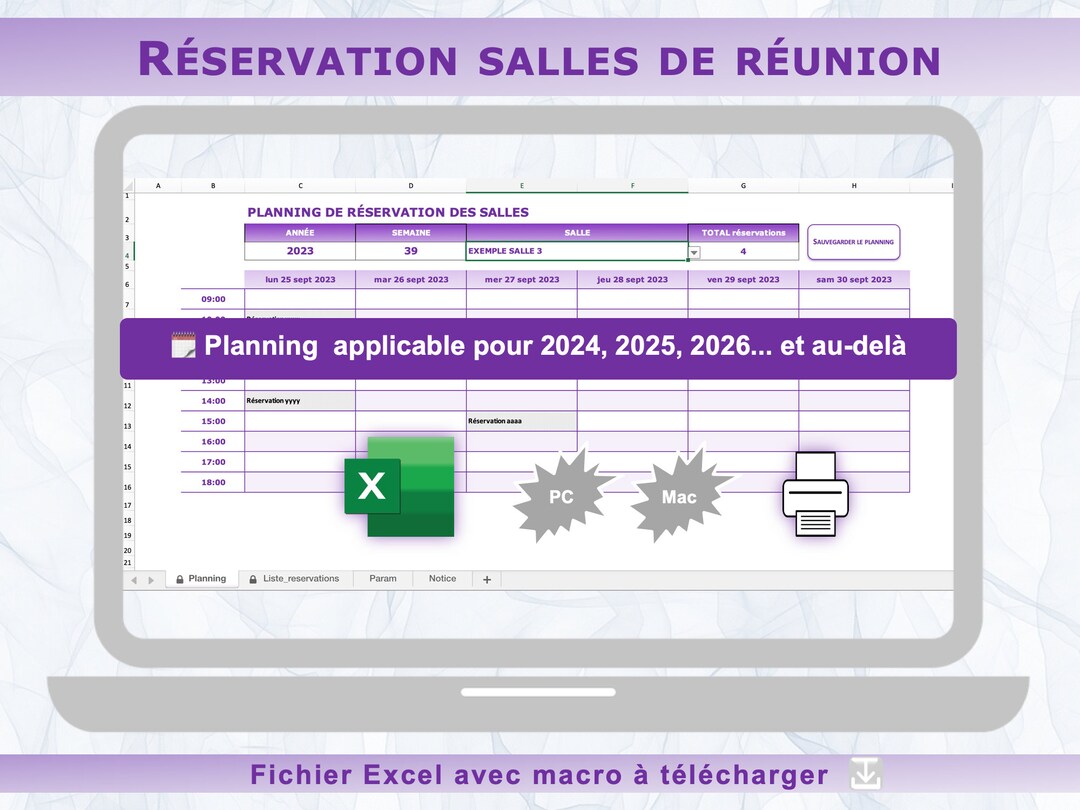 Weekly Room Reservation Schedule / Meeting Room Schedule / Meeting Room ...