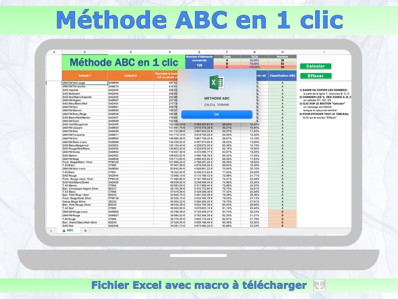 ABC Analysis / ABC Method / ABC Method Calculation / Classification ...