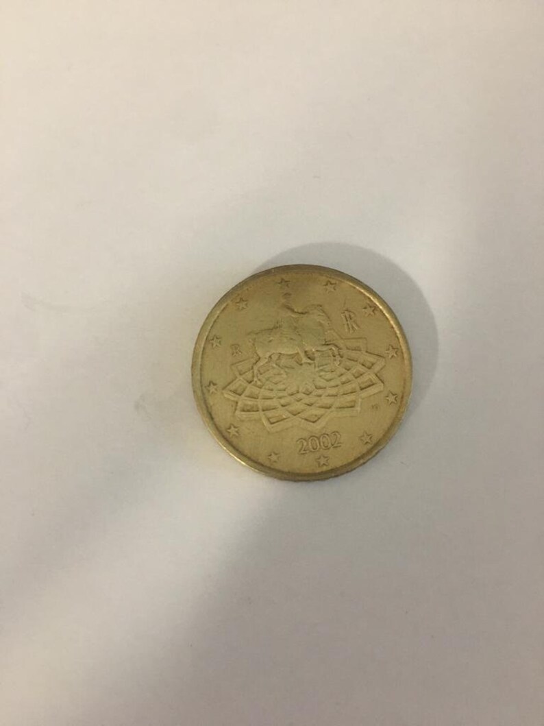 50 cent munt 2002 - Etsy Nederland