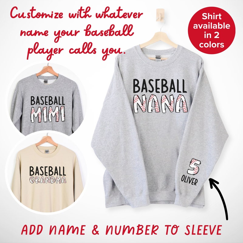 Baseball Grandma - Etsy