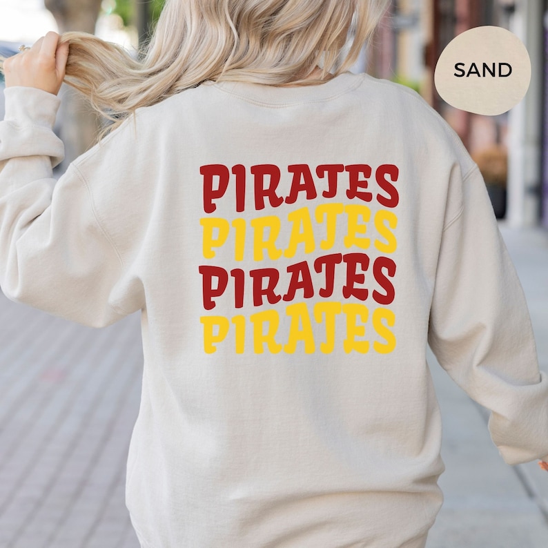 Custom School Spirit Sweatshirt, High School Spirit Wear Shirt, Sports ...