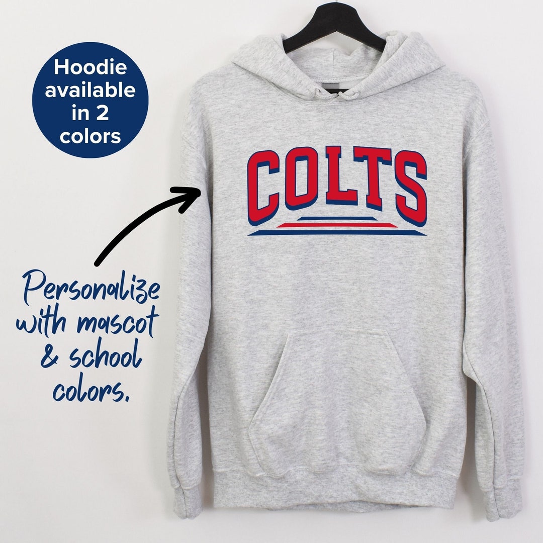 Custom Sports Mascot Hoodie Favorite Team Mascot Sweatshirt - Etsy