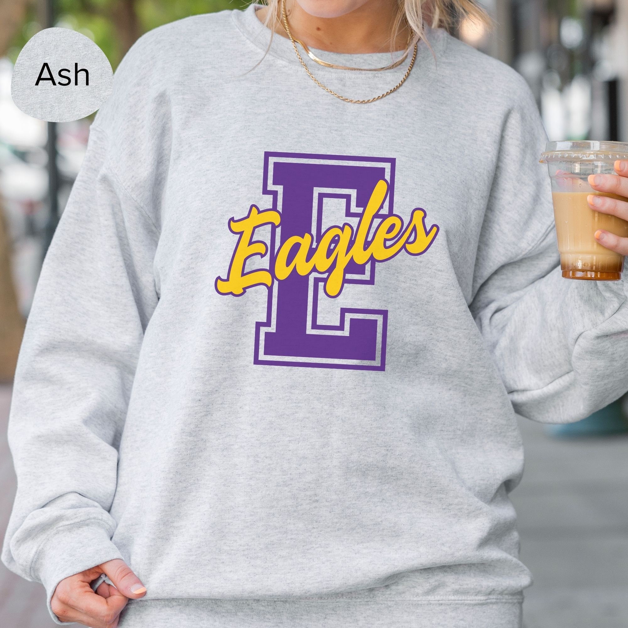 School Spirit Wear Shirt, Custom Sports Team Sweatshirt, Personalized ...