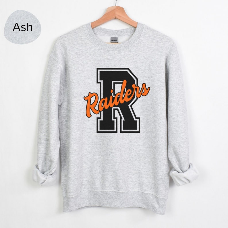 School Spirit Wear Shirt, Custom Sports Team Sweatshirt, Personalized ...