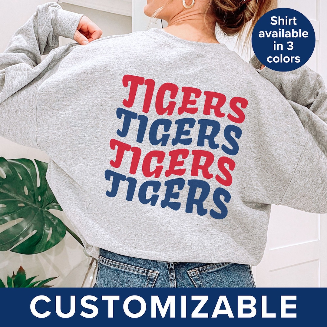 Custom School Spirit Sweatshirt, High School Spirit Wear Shirt, Sports ...