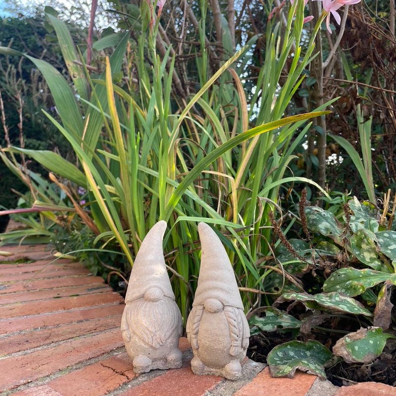 Tiny Concrete Gnome - Etsy UK