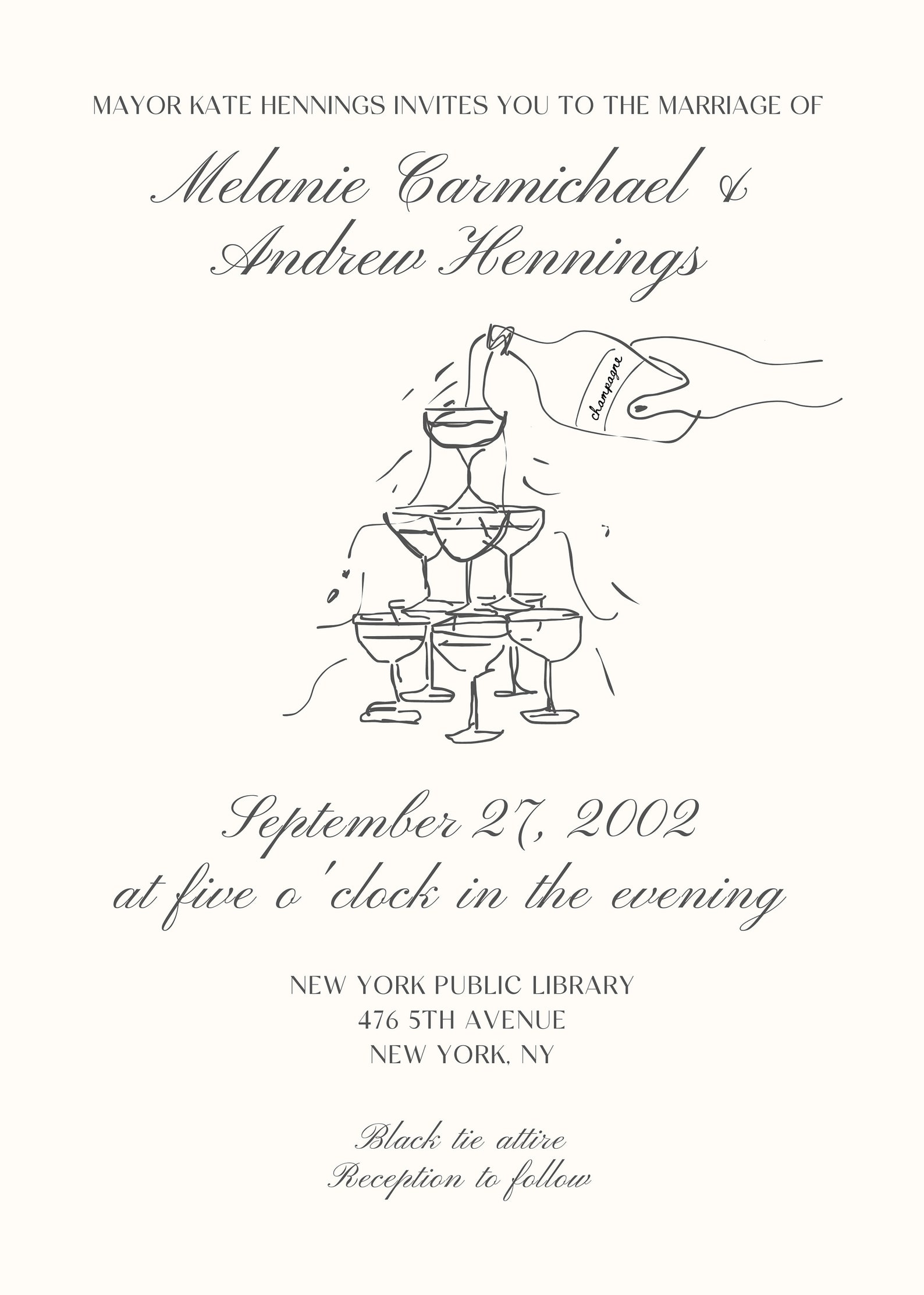 THE TOAST Wedding Invite Party Invite Bridal Shower Invite Dinner Party ...