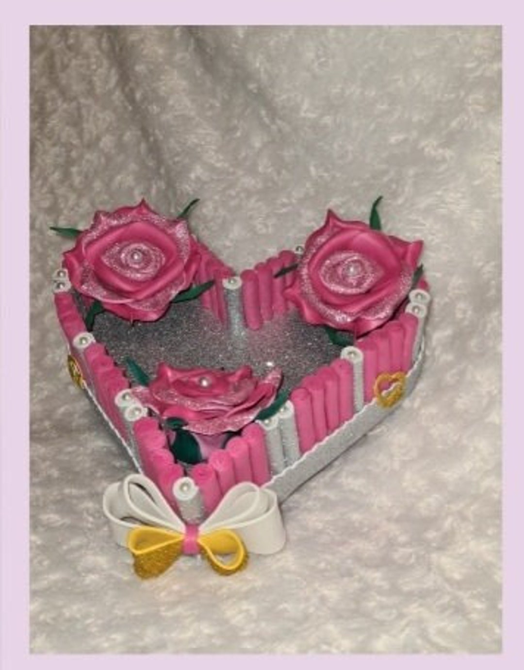 Beautiful Gift Basket, Handmade, With Eva Rubber, to Give as a Gift, on ...