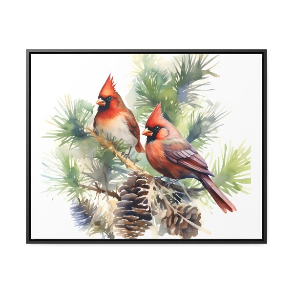 Cardinal Watercolor - Etsy