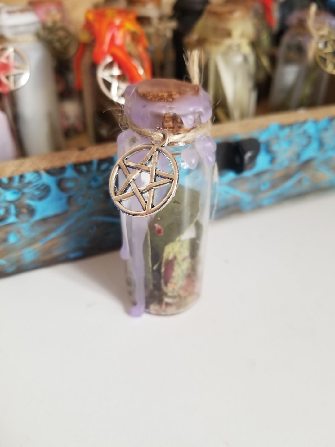 Inner Peace Spell Jar Witchcraft, Natural, Handmade - Etsy