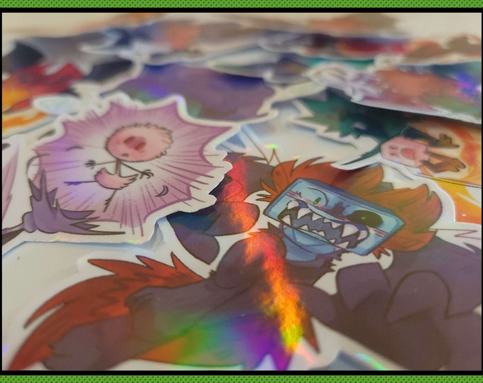 Objectified Comic Stickers [fight or Flight Collection] - Etsy