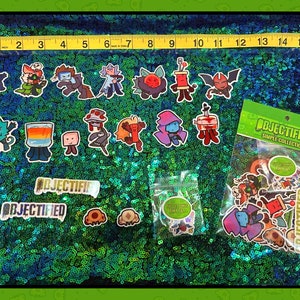 Objectified Comic Stickers simple Collection - Etsy