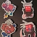 Fuzzball + Sharps Sticker Pack - Etsy