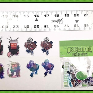 Fuzzball + Sharps Sticker Pack - Etsy