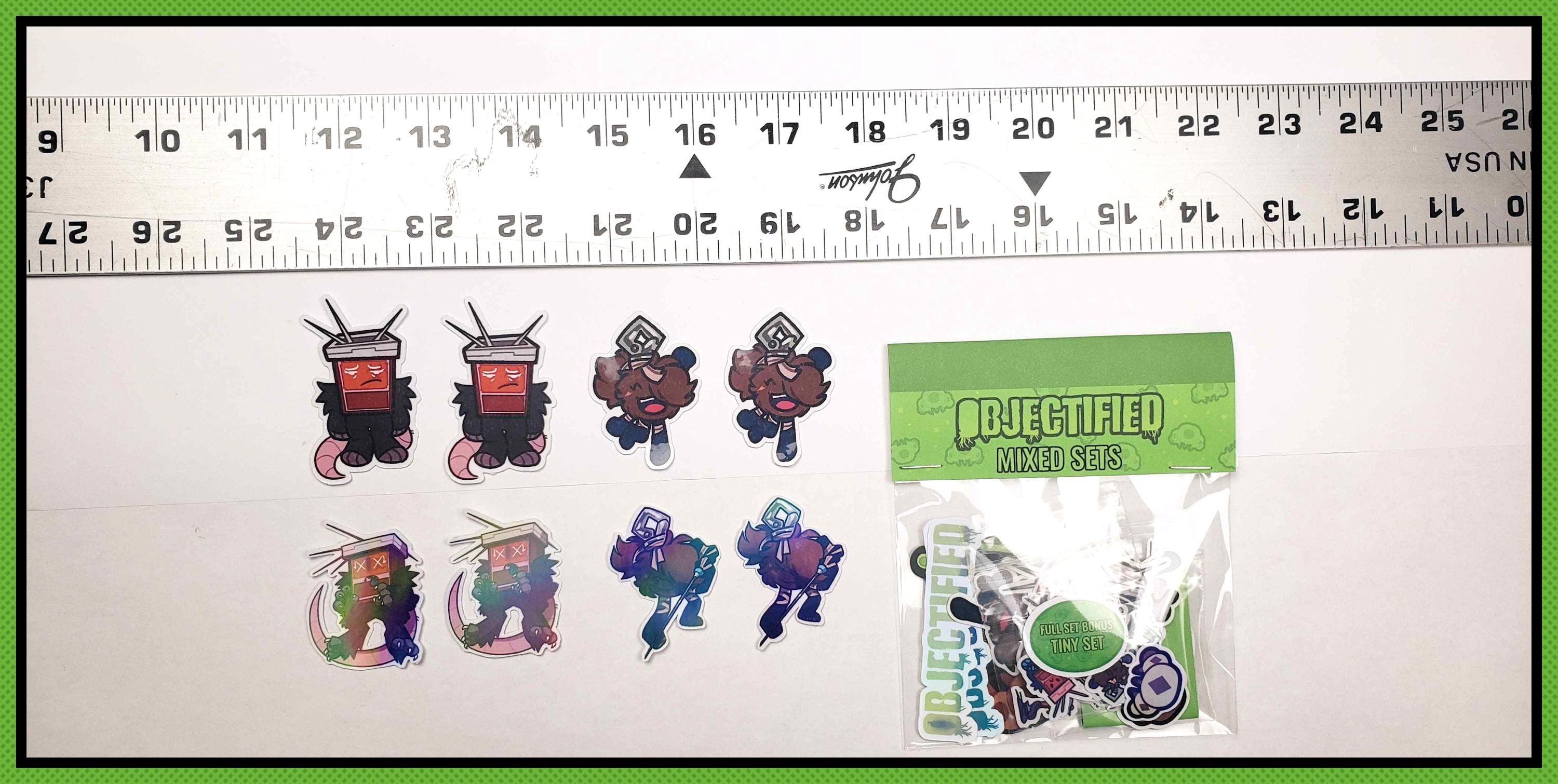 Fuzzball + Sharps Sticker Pack - Etsy