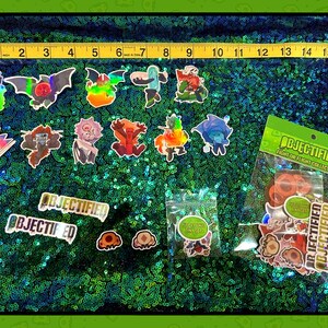 Objectified Comic Stickers fight or Flight Collection - Etsy