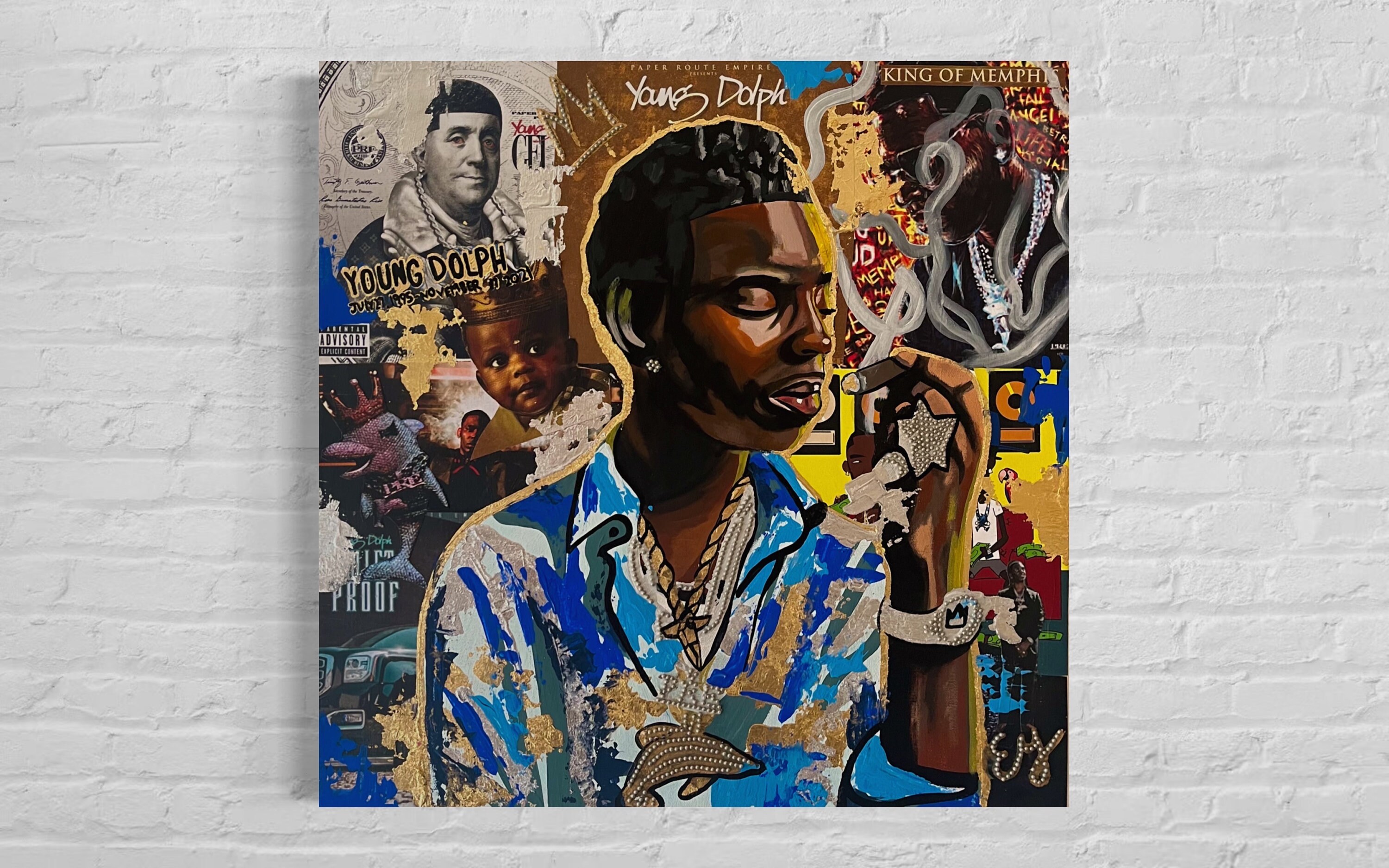 YOUNG DOLPH Albums Art Poster Print Physical Poster Ready to - Etsy