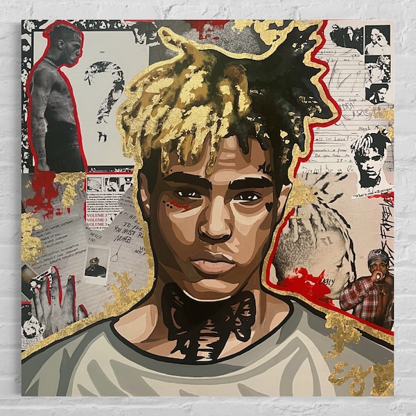 Xxxtentacion Wall Collage - Etsy