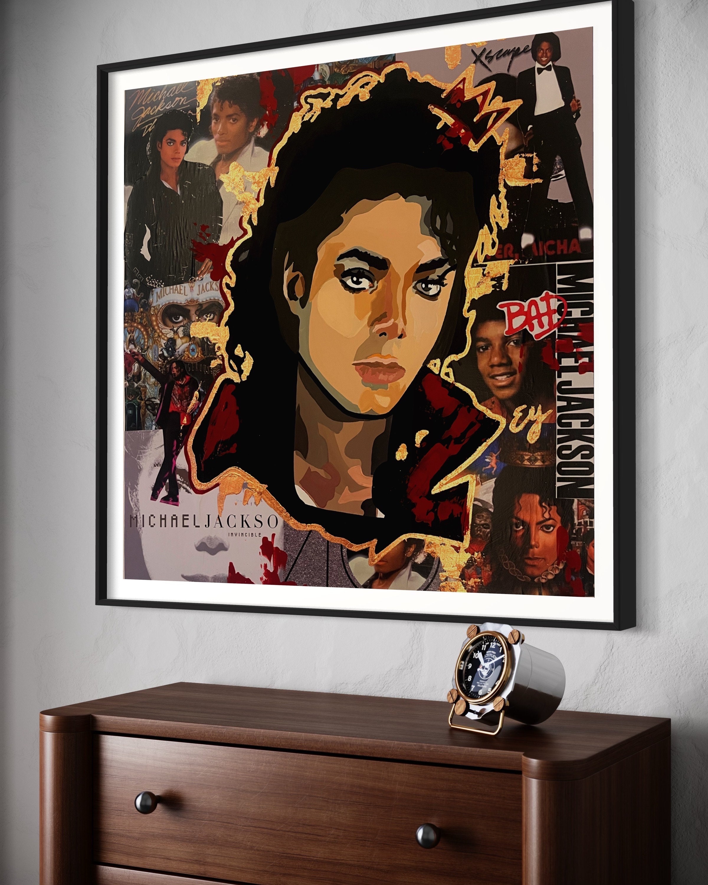30x30 Inch Michael Jackson Poster Print Art - Etsy