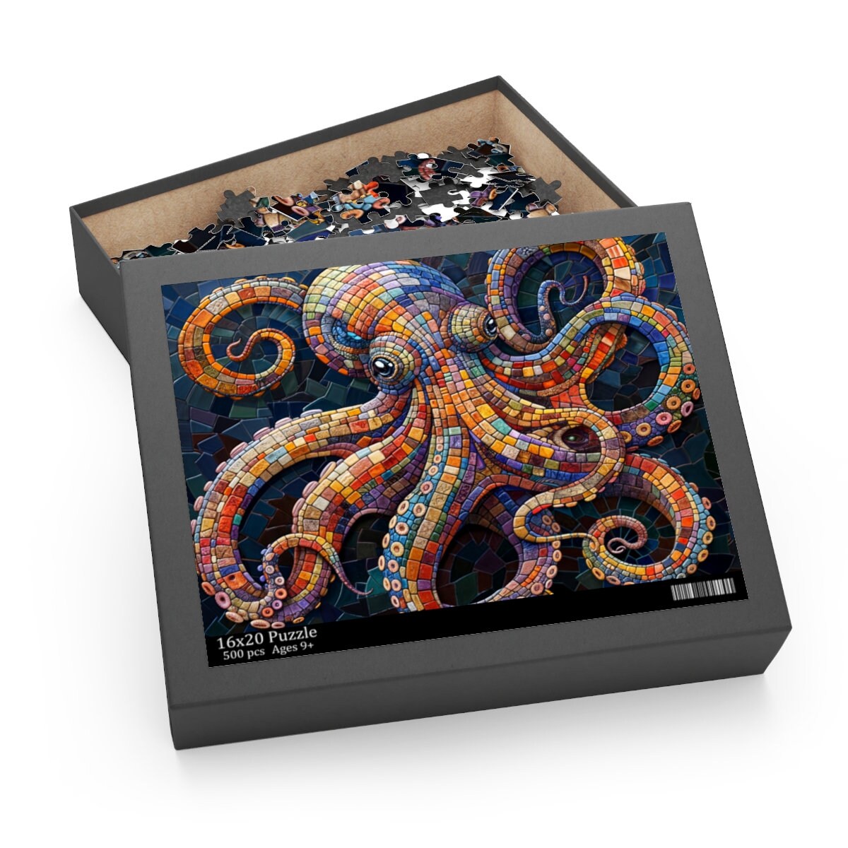 Octopus - Puzzle (120, 252, 500-piece) - Etsy