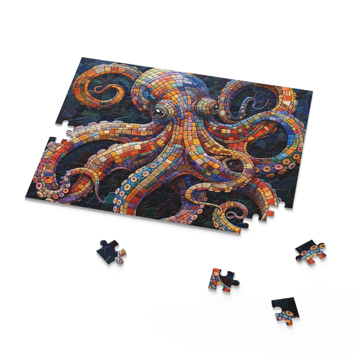 Octopus - Puzzle (120, 252, 500-piece) - Etsy