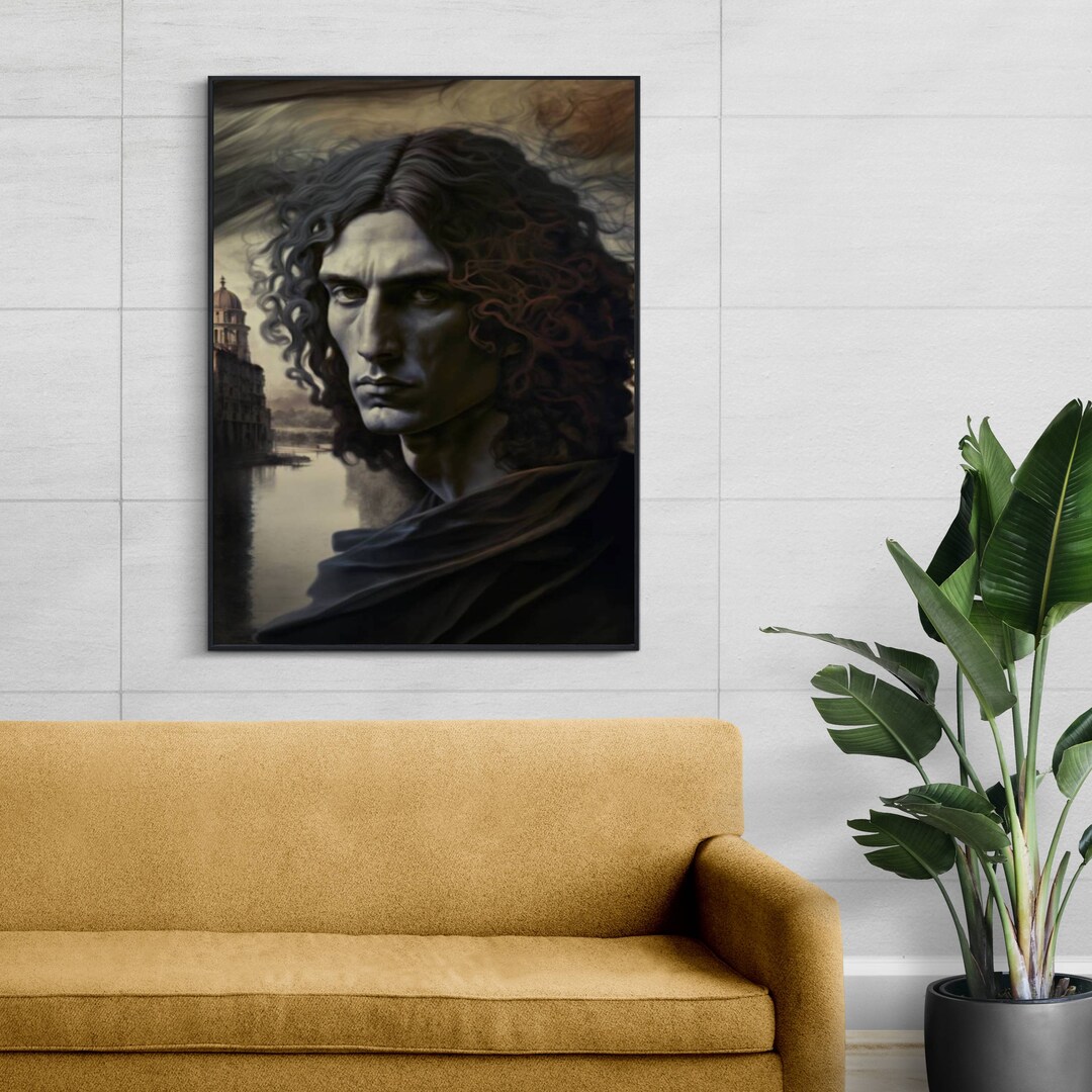 Realistic Portrait - Renaissance Painting - Digital Download, Printable ...