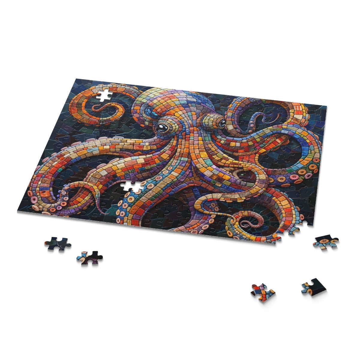 Octopus - Puzzle (120, 252, 500-piece) - Etsy