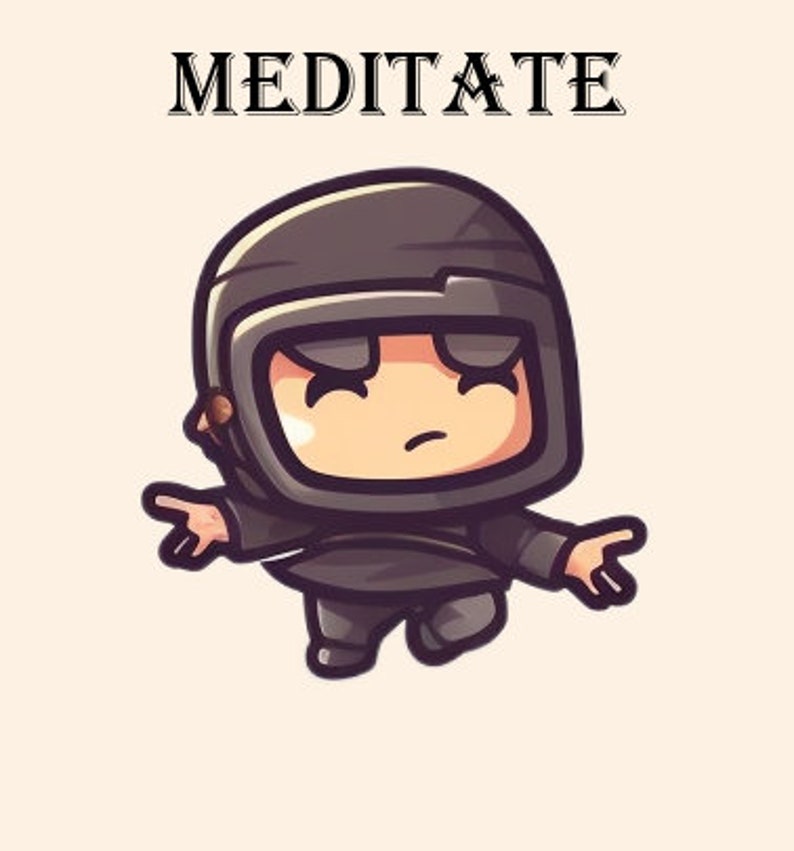 9 Chibi Ninja Emotes for Discord, Twitch and More! - Etsy