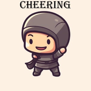 9 Chibi Ninja Emotes for Discord, Twitch and More! - Etsy